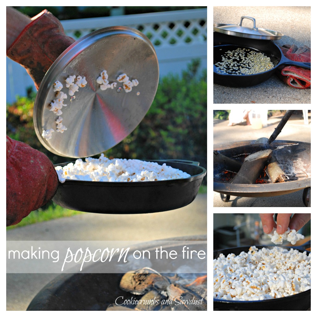 Cookie Crumbs & Sawdust: popping corn