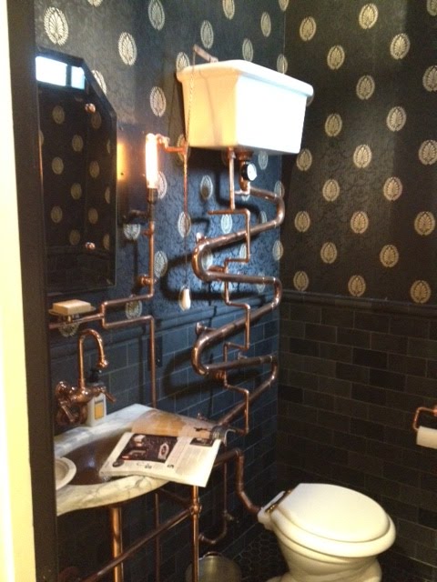 Niniane's Blog: Martha Stewart steampunk bathroom