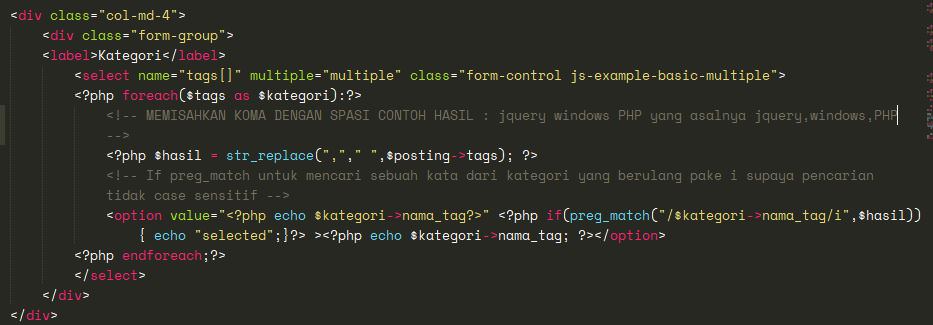 Menginput Data Select Multiple ke Tabel MySQL Berelasi (22) | YukCoding Menginput Data Select Multiple ke Tabel MySQL Berelasi (22) | YukCoding
