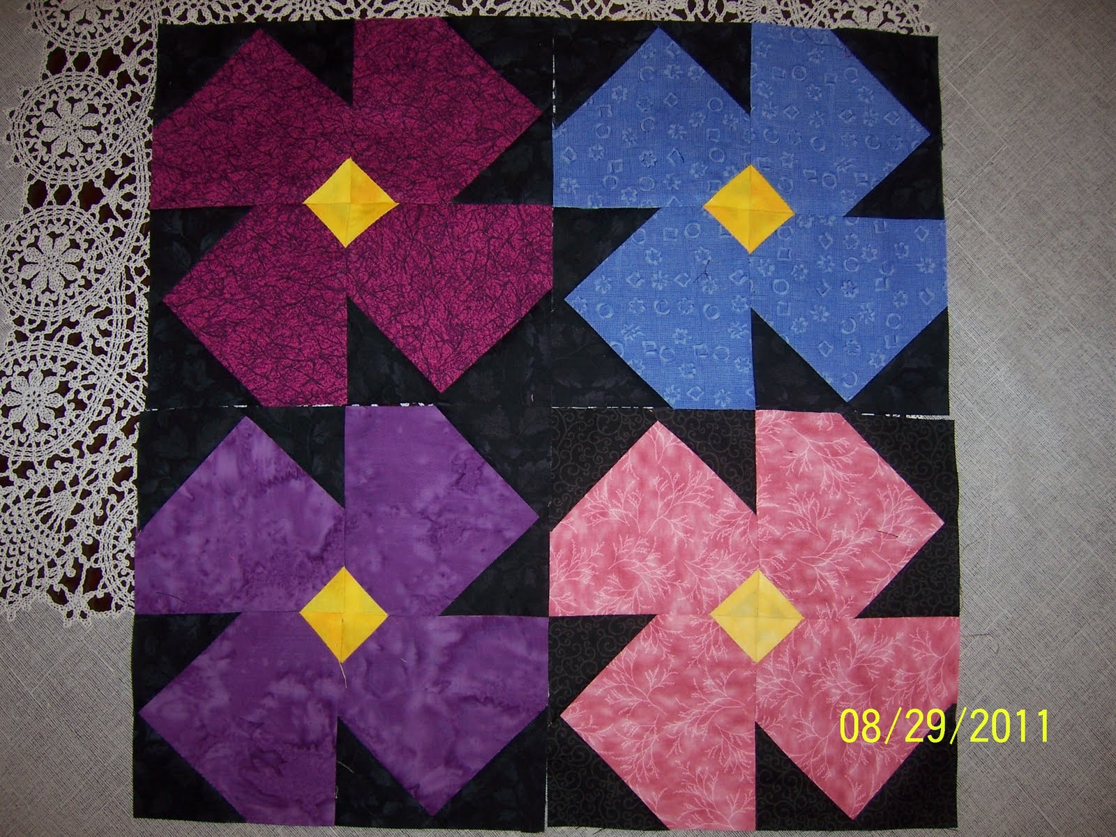 African Violet Blocks | Block Lotto