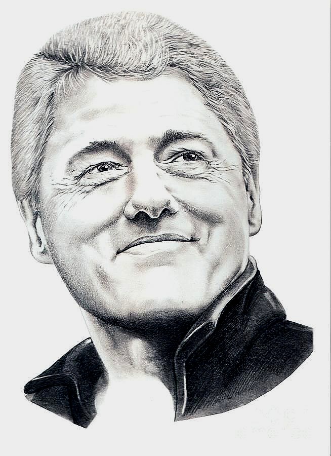 Art Now and Then: William Jefferson Clinton Portraits