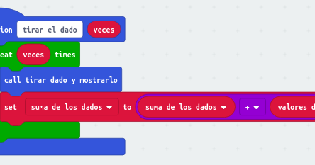 Funciones con parámetros en Microsoft MakeCode para Micro:bit