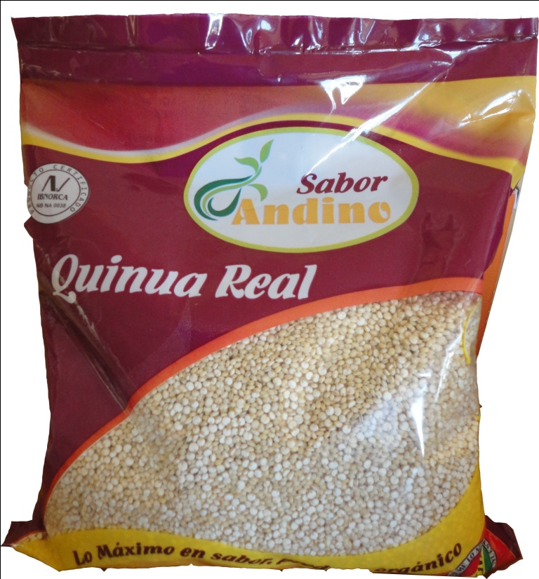 Sabor Andino: Presentaciones: Quinua Real Orgánica Sabor Andino