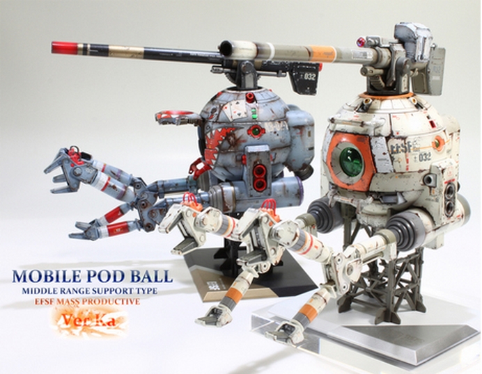 Custom Build: MG 1/100 RB-79 Ball Ver. Ka "Detailed" - Gundam Kits ...
