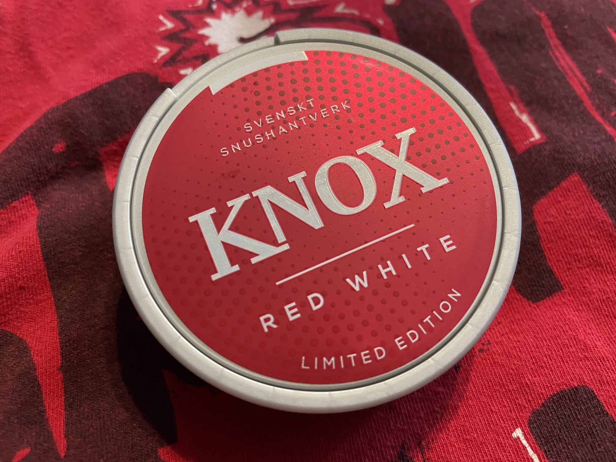 Knox Red (White Portion) - Limited Edition Review. 21 September 2021.