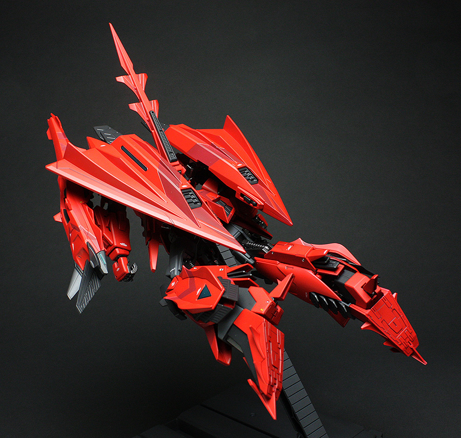 Custom Build: MG 1/100 Zeta Gundam III P2 TYPE Red Snake's Zeta
