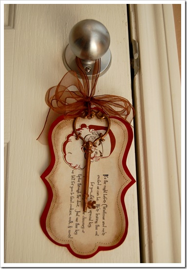 Too Stinkin' Cute: Day # 8 ~ Santa's Magic Key