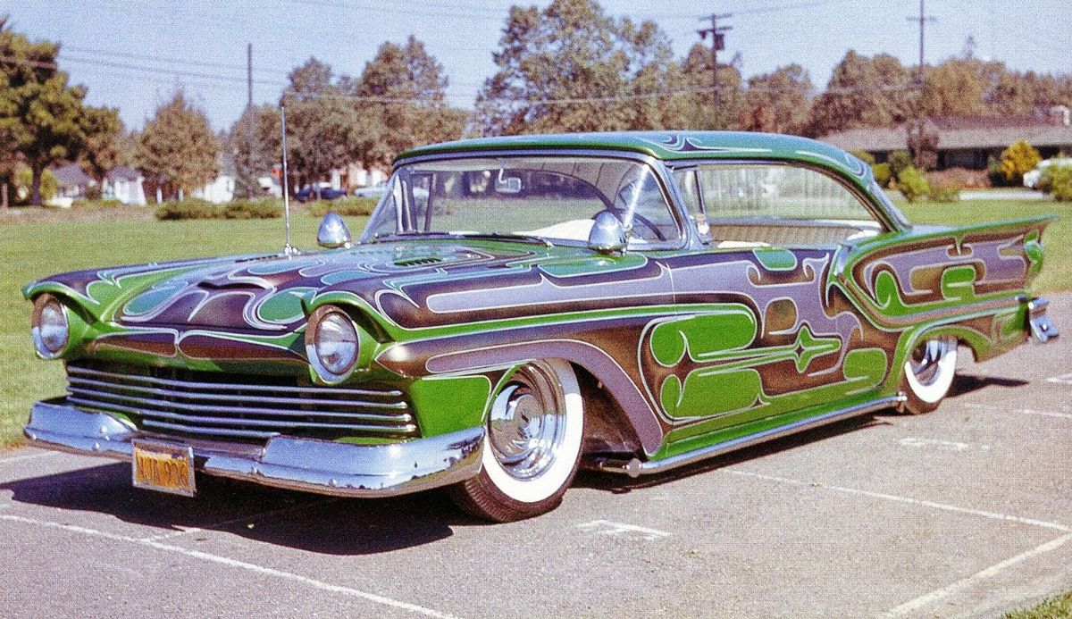30 Vintage Photos of Stunning Custom Cars Painted by Larry Watson in ...