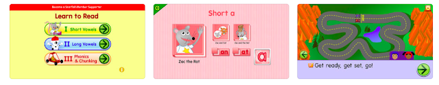 2 App Reviews - Starfall Learn to Read and Reading Train