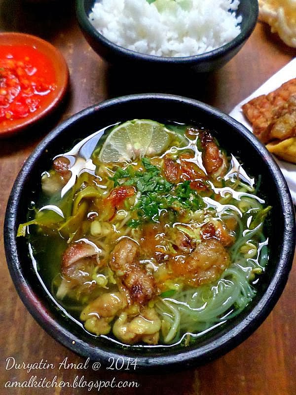 Amal's Kitchen : Simple & Easy Recipes: Soto Ayam Simpel