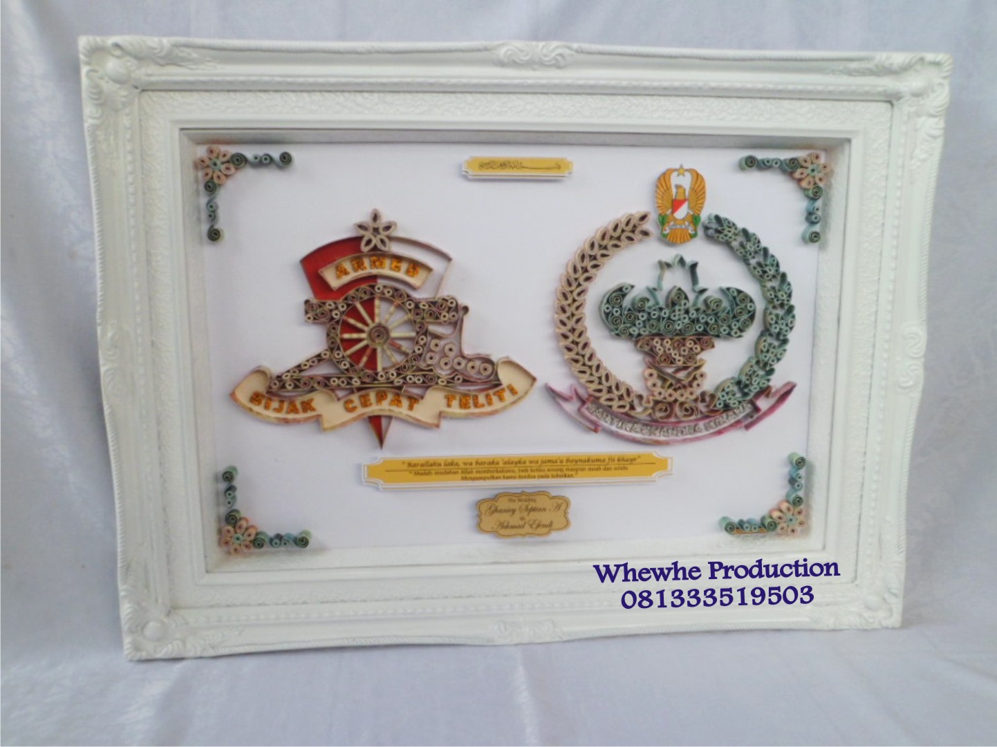 Mahar Logo TNI Angkatan Darat - WheWhe Production (Mahar Unik) Malang