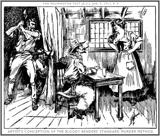 Unknown Gender History: Kate & Katie Bender, Mother & Daughter Serial ...