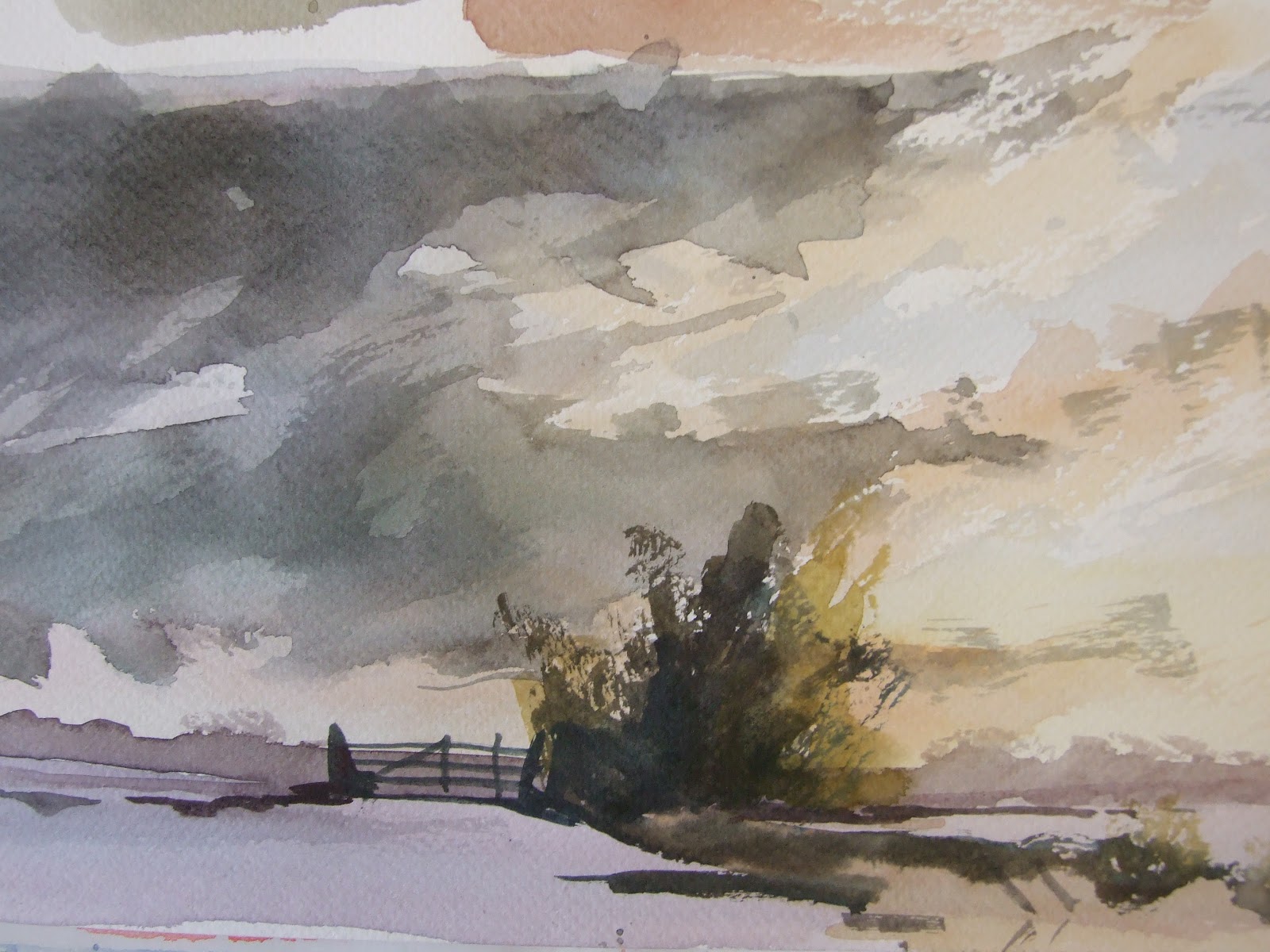 Gilly Marklew watercolour artist and tutor: January 2013