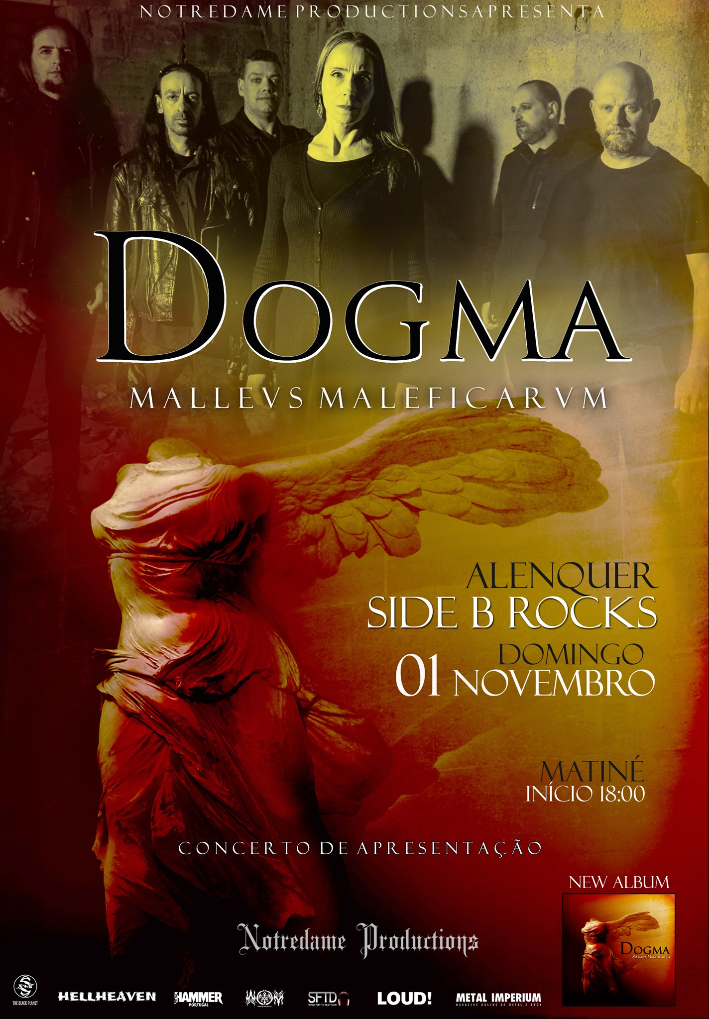 Dogma apresentam o novo álbum com concerto em Alenquer
