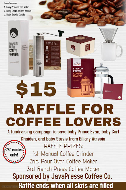 Raffle For Coffee Lovers: RAFFLE FOR A CAUSE