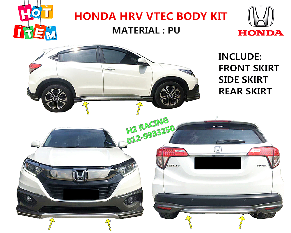 Car Accessories: HONDA HRV VTEC BODY KIT PU