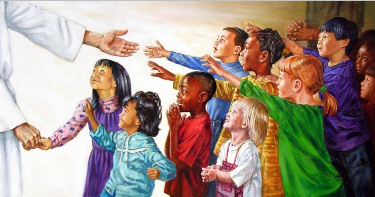 Blessed By The Lord: May 4, 2018 - JESUS LOVES THE LITTLE CHILDREN