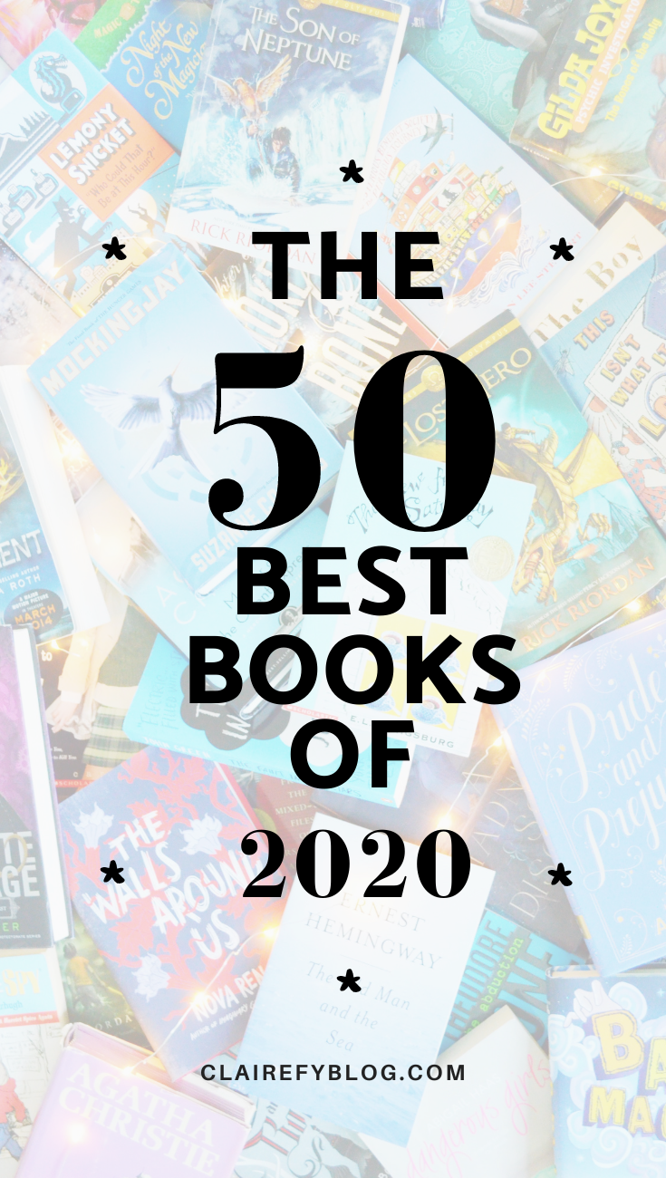 clairefy: The Best 50 Books of 2020 (ft. The Bookish Community!)