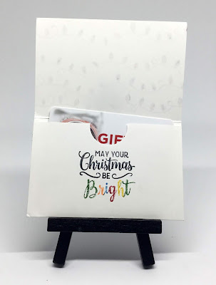 Paper Seedlings: STRING OF LIGHTS GIFT CARD HOLDER