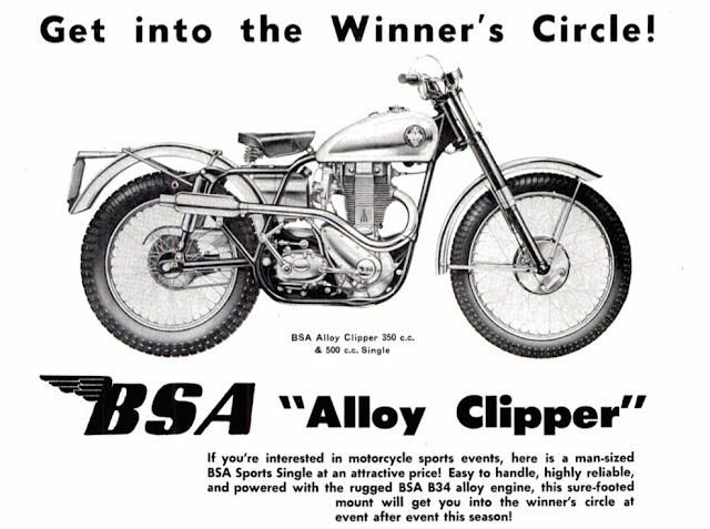 Progress is fine, but it's gone on for too long.: BSA 350 Alloy Clipper