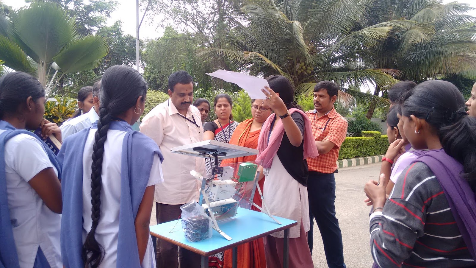 Project Demonstration by UG students