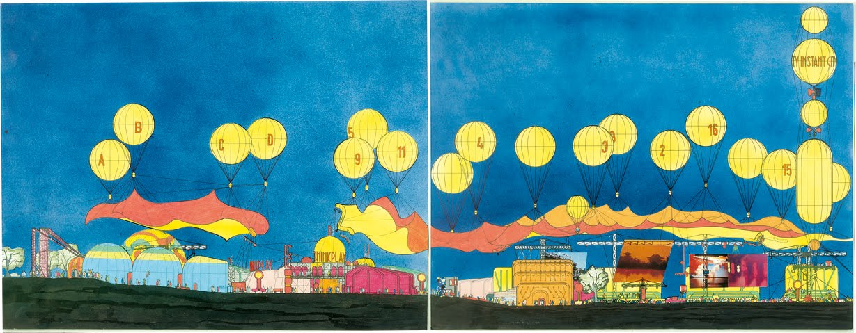 wandering in London: instant city by Archigram