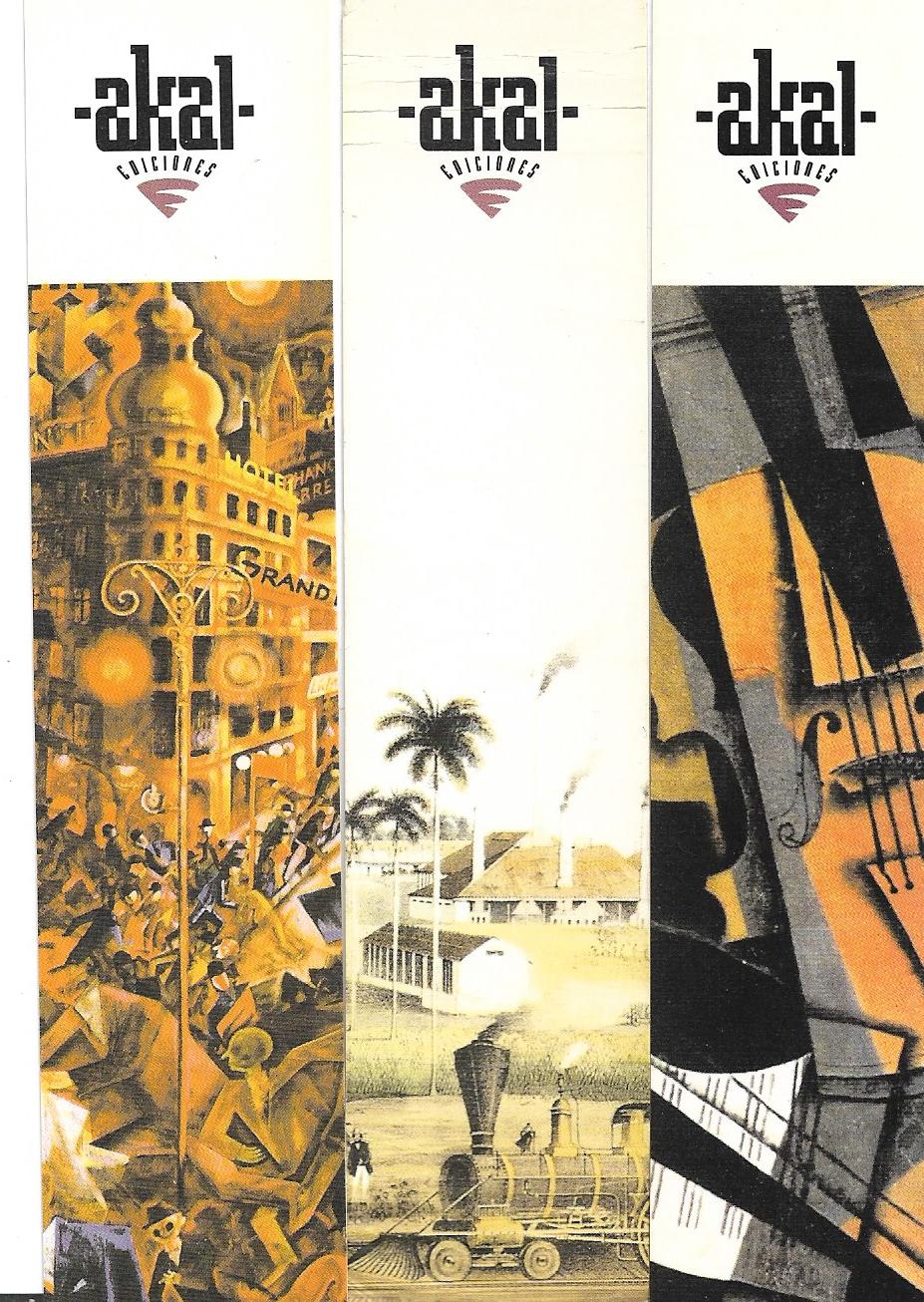 Marcapáginas de mi colección: EDITORIAL AKAL