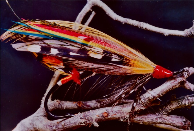 Artificial flies for fishing drawings and paintings: Pictures of ...