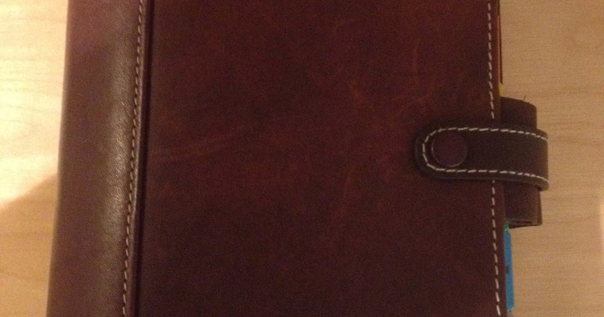 My Filofax Blog: Brown Personal Hamilton