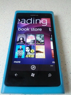 Aplikasi Nokia Reading in Windows Phone