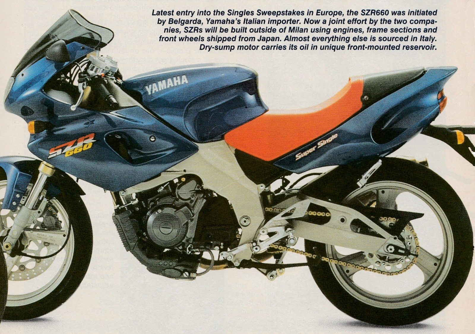 Progress is fine, but it's gone on for too long.: Yamaha SZR660