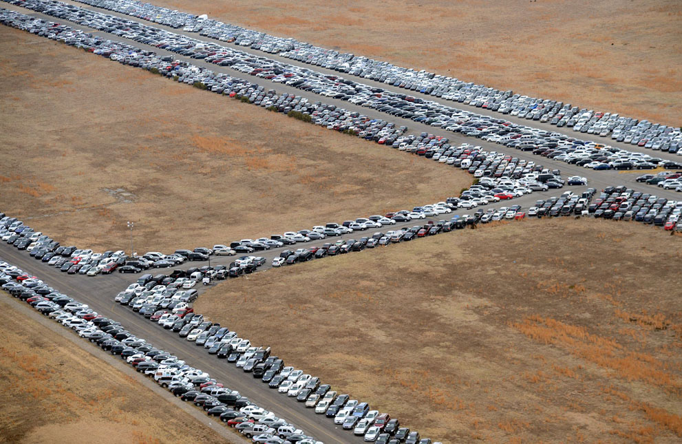Through My Lens: Sandy Cars on Runway, January 2013