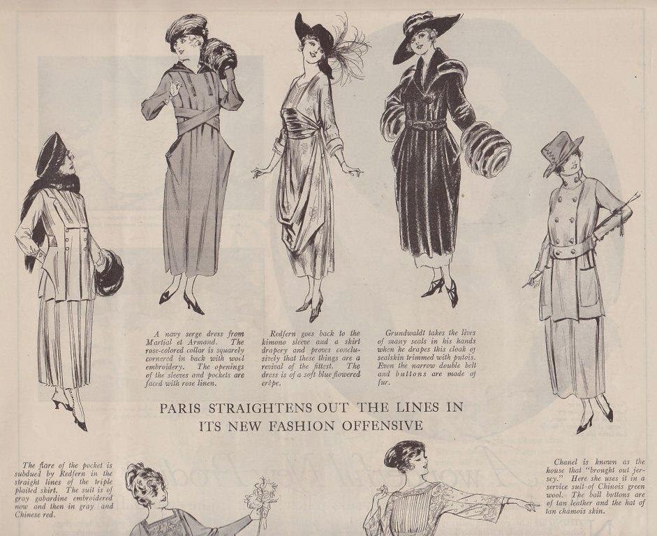 NineteenTeen: Fashion Forecast: October 1917