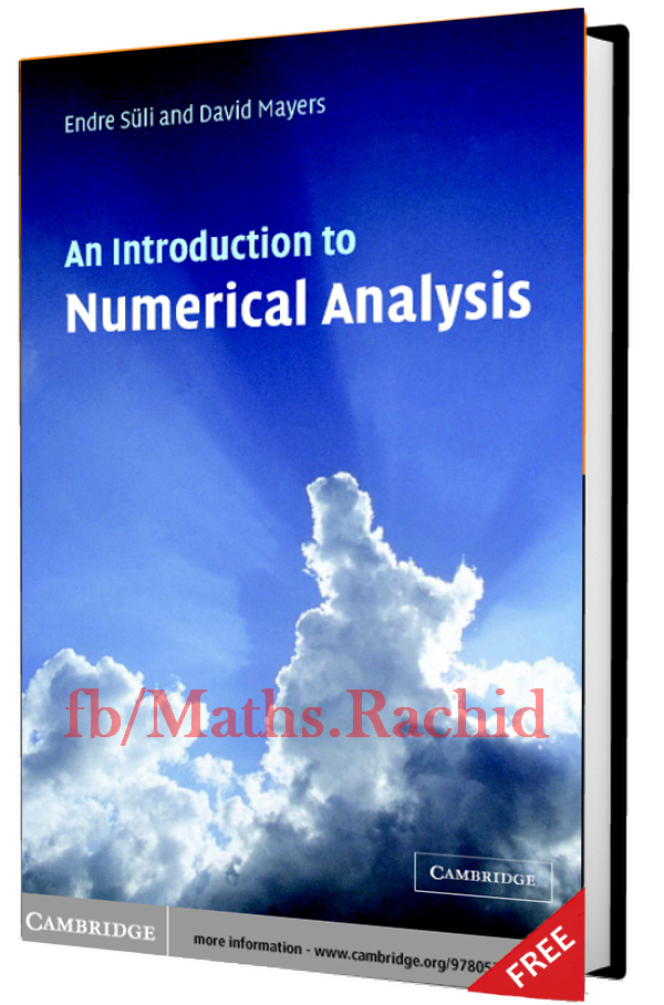 Book | Introduction to Numerical Analysis - maths monde
