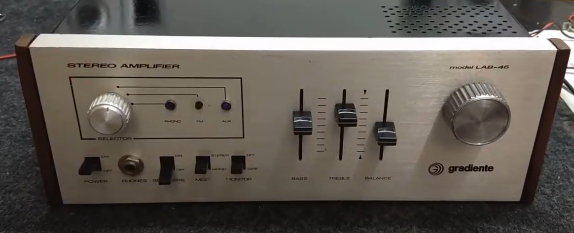 Vintage 70 80: Gradiente - Amplificadores Integrados