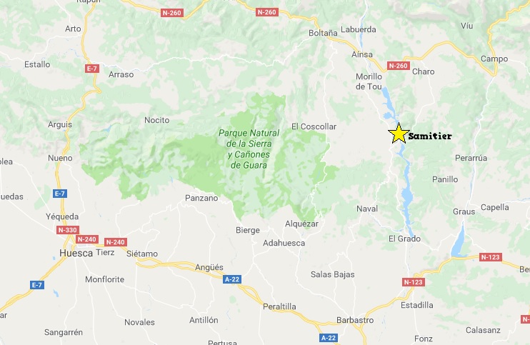 Ruta al Castillo de Samitier, mirador del Sobrarbe – Con botas y mochila