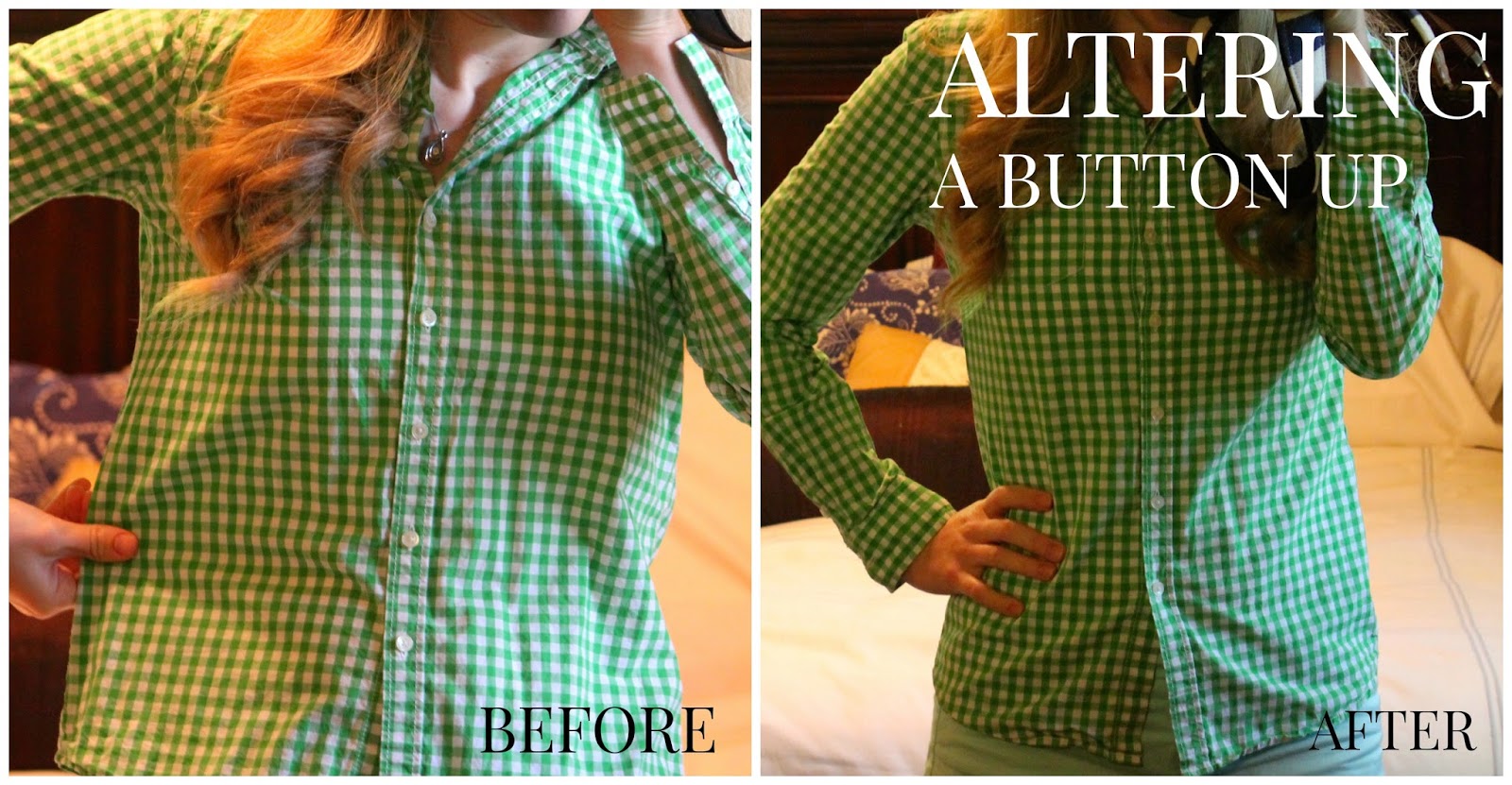 Altering a Button Up: 2 Ways - I do deClaire