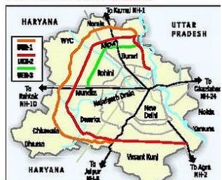 Urban Extension Roads in Delhi: Work starts on 3 UER in Delhi