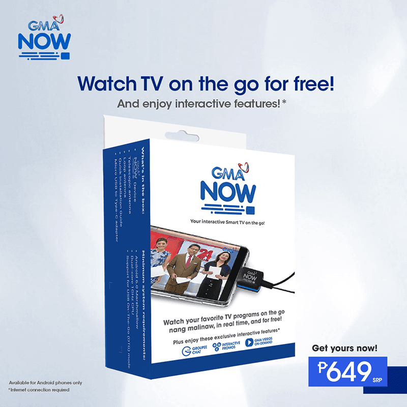 GMA Now plug-and-play USB TV dongle now official, priced at PHP 649!
