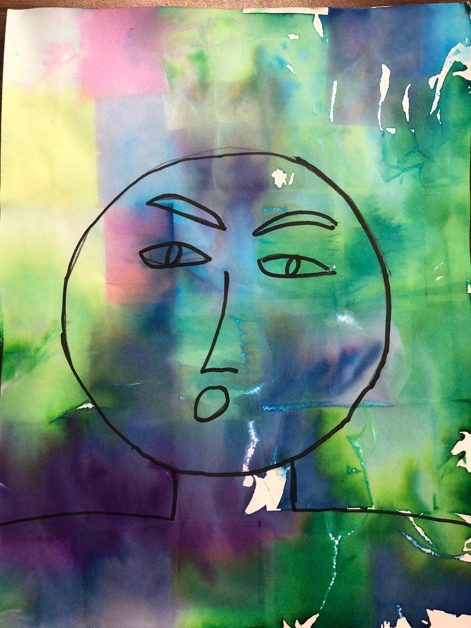 Mrs. Harris' art room: Paul Klee 1st grade art warm and cool colors lesson