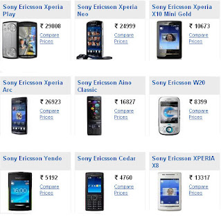 Sony Mobiles With Prices innloy