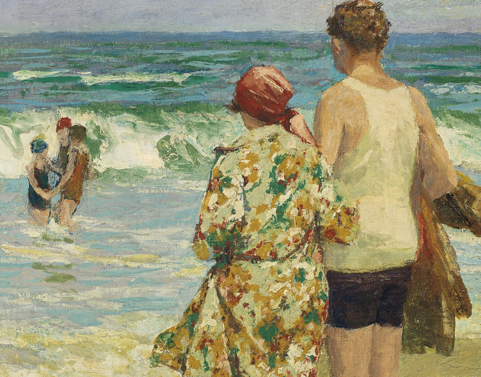 Edward Henry POTTHAST (1857-1927) | Catherine La Rose ~ The Poet of ...