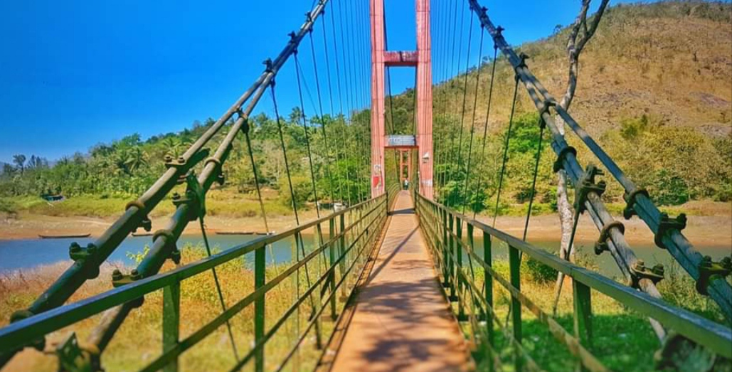 Marvellous Suspension bridge and the Ancient Sastha Temple