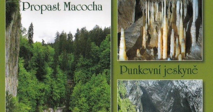 Postcards of the world - waterfalls & caves ...: Czechy - Propast ...