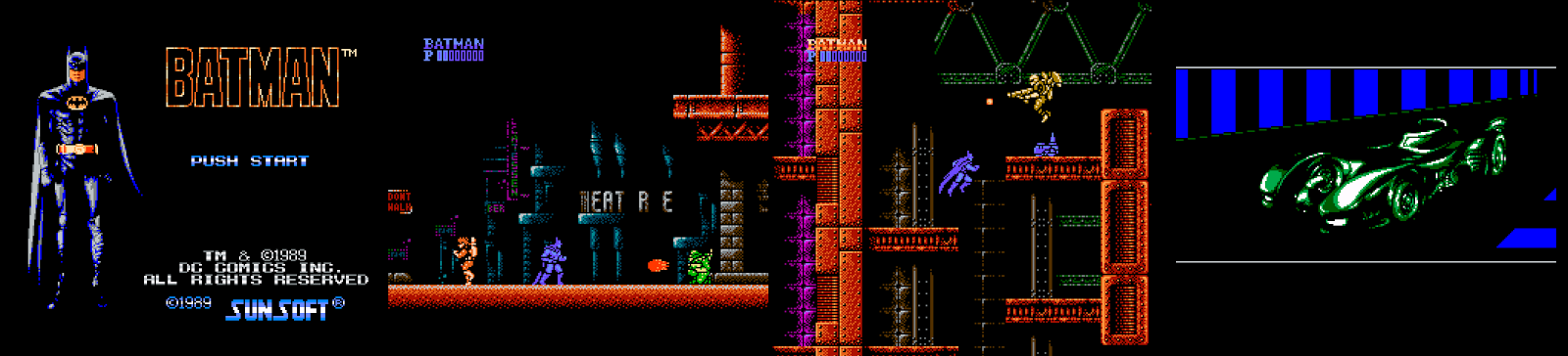 FRGCB - Finnish Retro Game Comparison Blog: Batman the Movie (Ocean, 1989)