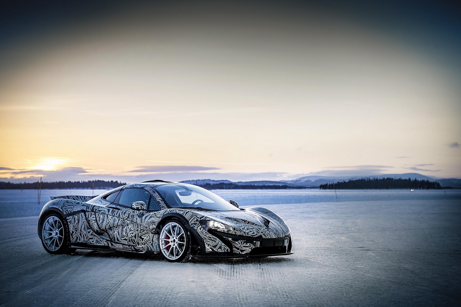 MCLAREN P1 HYPERCAR WINTER TESTING VIDEO - Awesome Cars: MCLAREN P1 ...