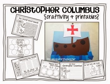 Creative Lesson Cafe: Hurray for Columbus Day and a Winner!