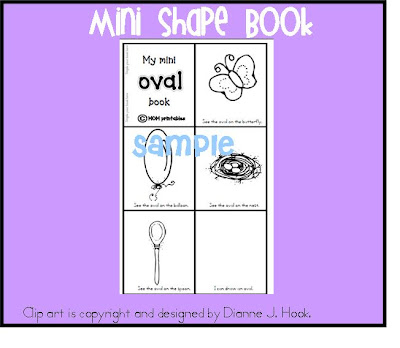 musings of me: Oval Mini Book