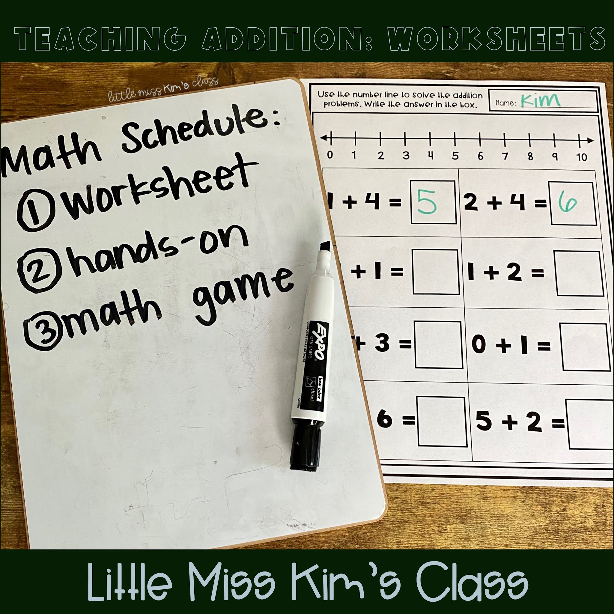 Little Miss Kim's Class: Activities & Freebies for Teaching Addition