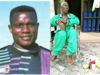 Former Nigerian goalkeeper, Peter Fregene currently battling an illness ...